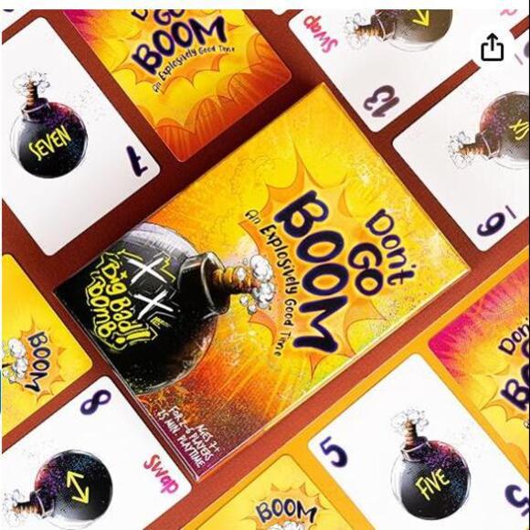 Toys | Dont Go Boom Card Game2 6 Players Ages 7 Great For Practicing ...